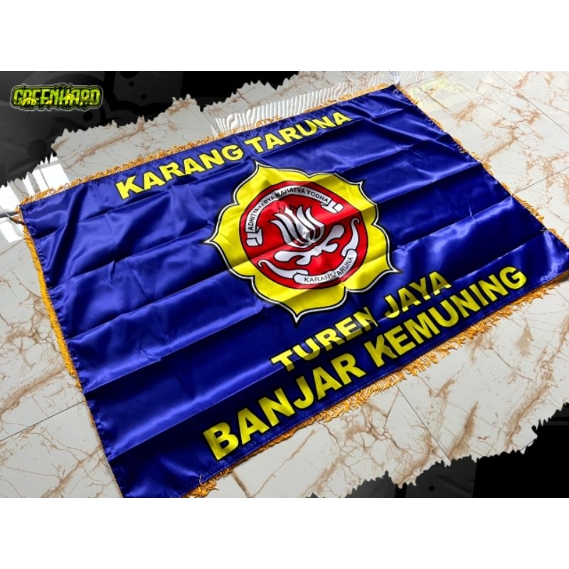 Jual MINI FLAG UK. 1 X 1 M |1 X 1,5 | 1,2 X 0,8 M | RUMBAI KUNING ...