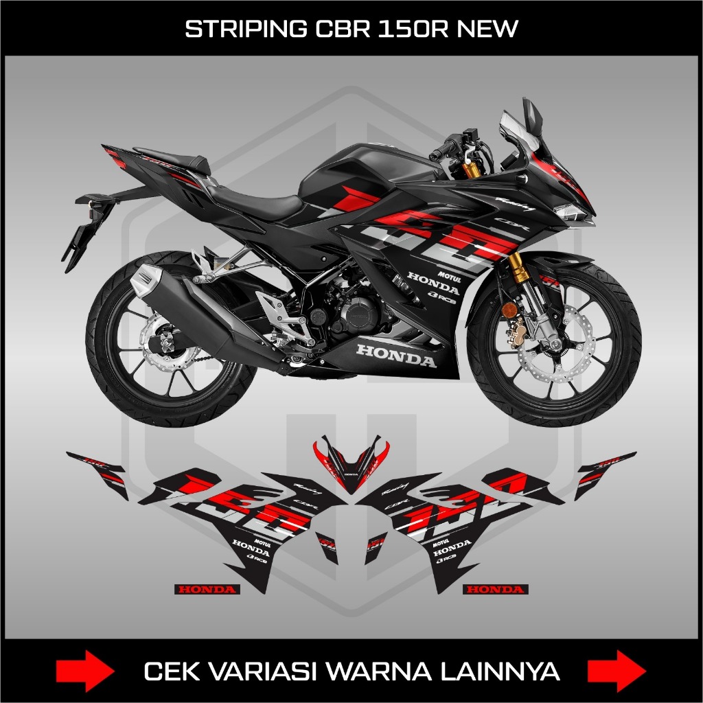 Jual Stiker Striping Honda Cbr 150r K45r (2020 2024) Vietnam Style Edition / Sticker Decal ...