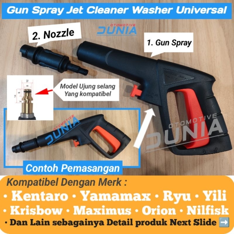 Jual Gun Spray High Pressure washer For Kentaro Yamamax krisbow 90 ...