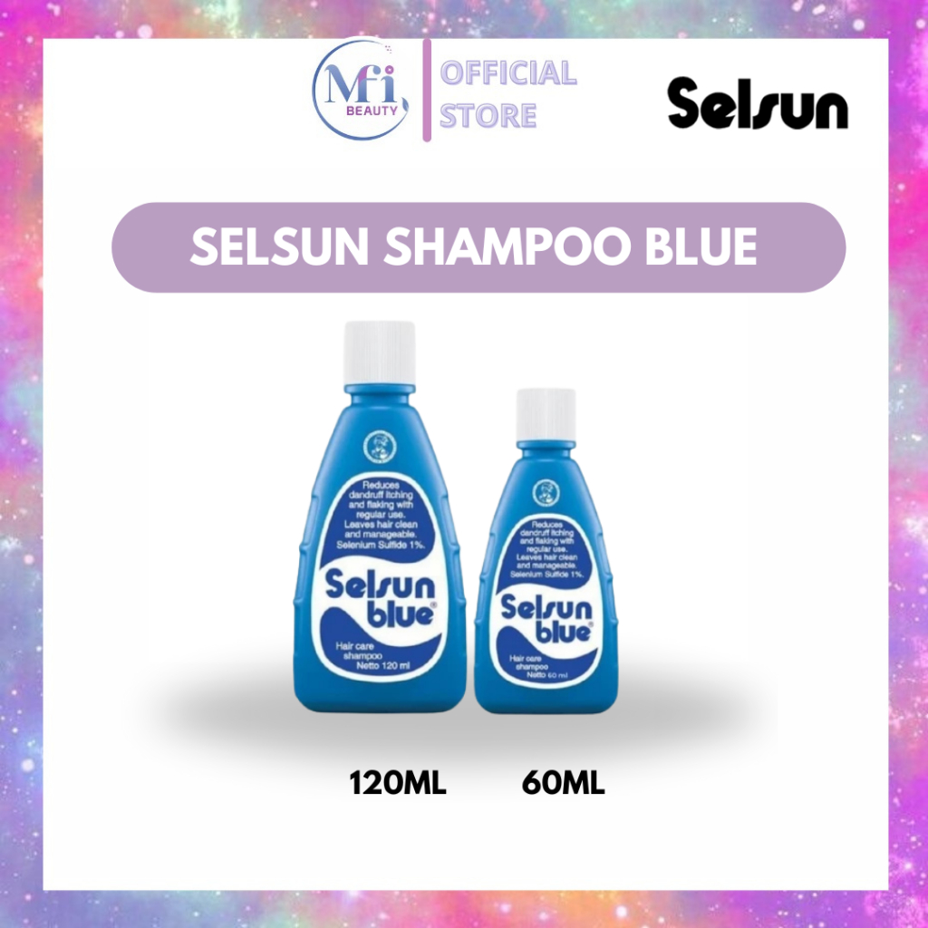 Jual MFI - SELSUN Shampoo Blue | Netto 60ml & 120ml | Hair Care Shampoo ...