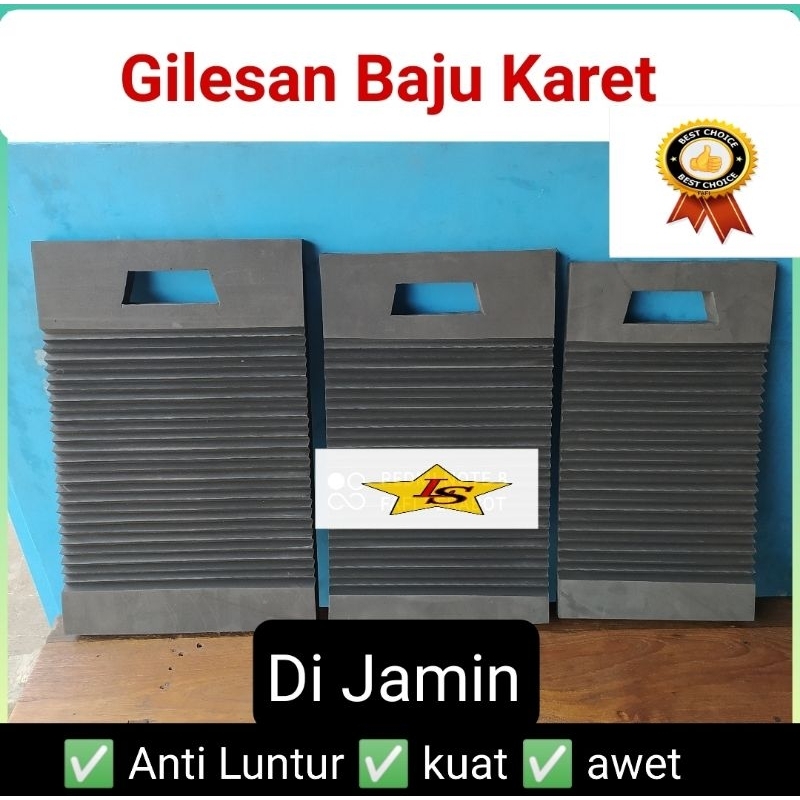 Jual gilesan baju karet spon anti luntur kuat awet dan tahan lama ada ...