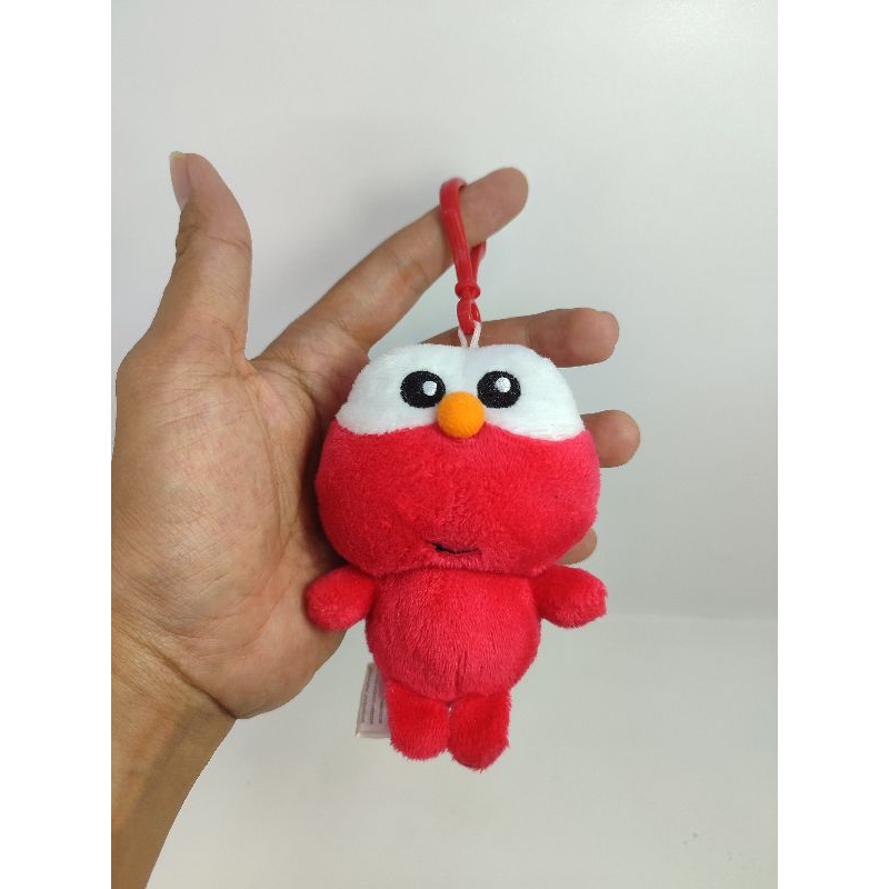 Jual boneka Elmo sesame street original mini keychain | Shopee Indonesia