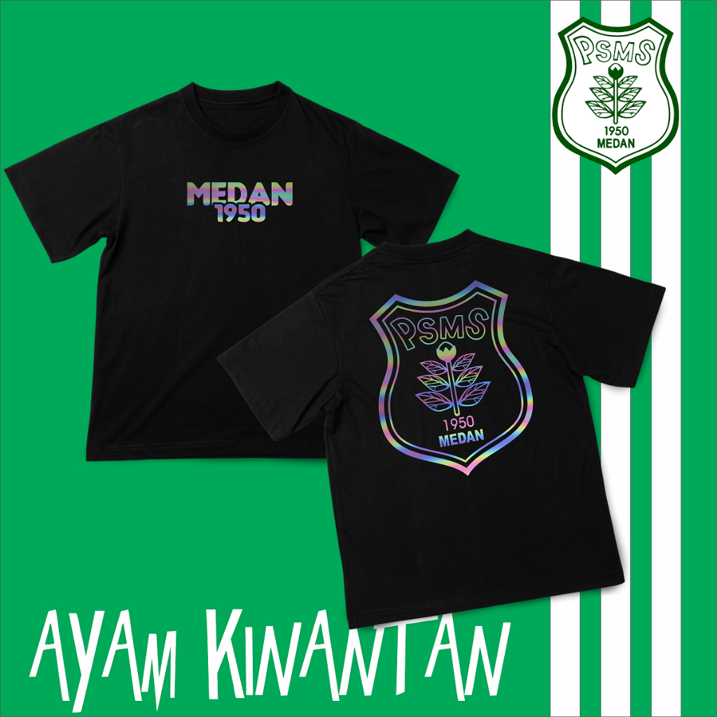 Jual Kaos PSMS DAY 1950 Medan Ayam Kinantan Fans Reflektif | Shopee ...