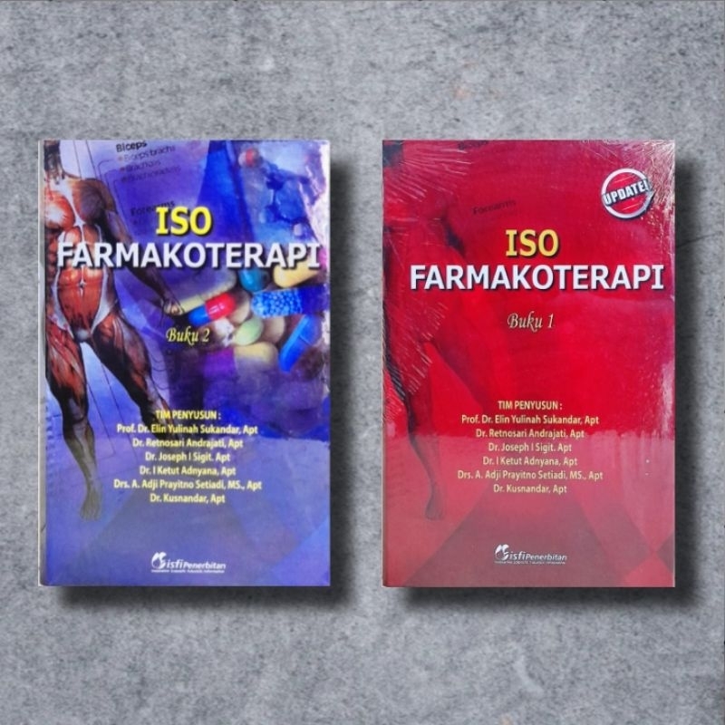 Jual SEPAKET BUKU ( ISOFAR ) ISO FARMAKOTERAPI BUKU 1 & 2 TERMURAH HARD ...