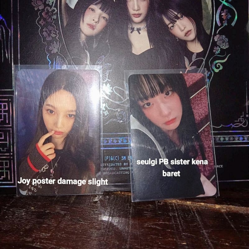 Jual photocard Red Velvet Official |Joy|Seulgi| (CEK DESKRIPSI) | Shopee Indonesia