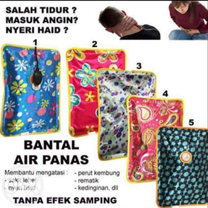 Jual Bantal Penghangat Terapi Air Panas Elektrik / Pereda Nyeri Haid ...