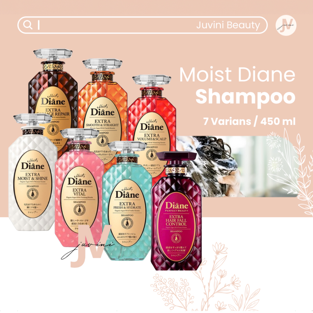Jual Moist Diane Shampoo 450ml | Shopee Indonesia