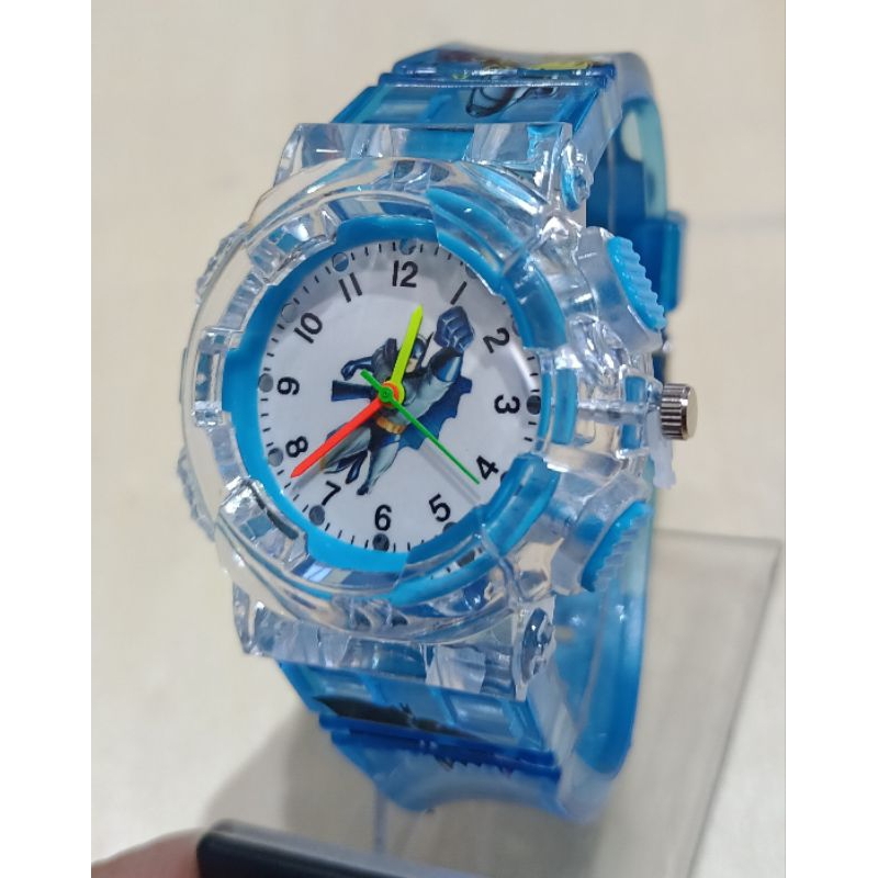 Jual M29 M38 BATMAN JAM TANGAN ANAK LAKI LAKI JARUM ANALOG MELODI LAMPU ...