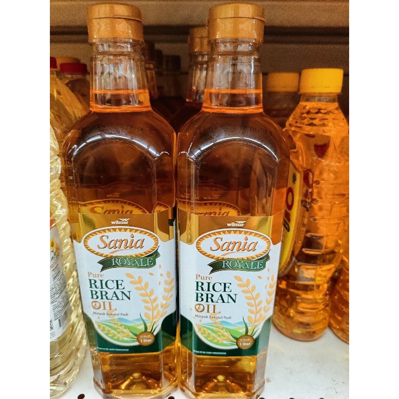 Jual Sania Royale Rice Brand Oil (Kemasan Botol 1 liter) | Shopee Indonesia