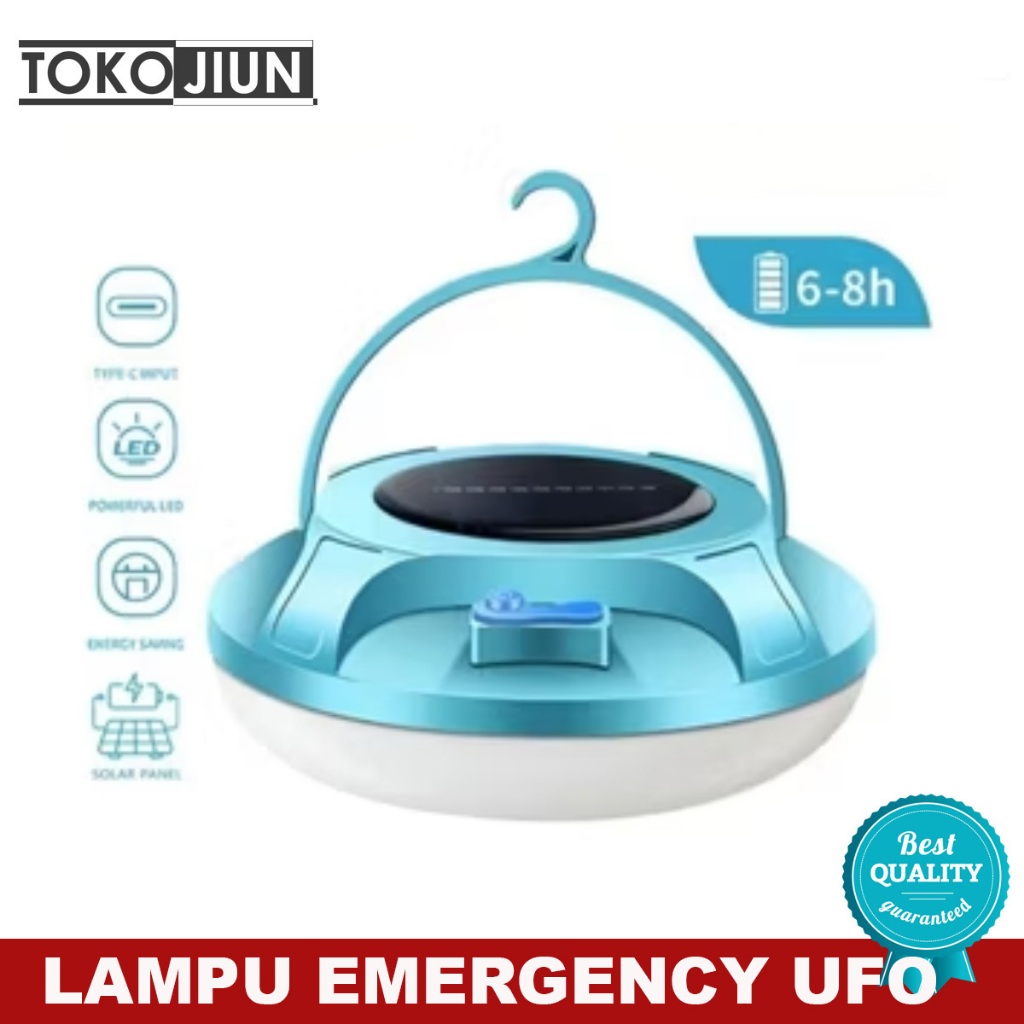 Jual Lampu Emergency Gantung Bentuk UFO Solar Panel Lampu Camping ... Jual Lampu Emergency Gantung Bentuk UFO Solar Panel Lampu Camping ...