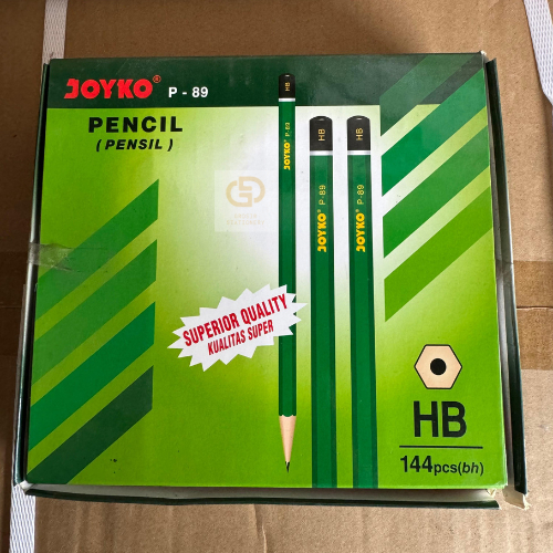 Jual Pencil Pensil Joyko P-89 HB (1 BOX isi 12 LUSIN) | Shopee Indonesia
