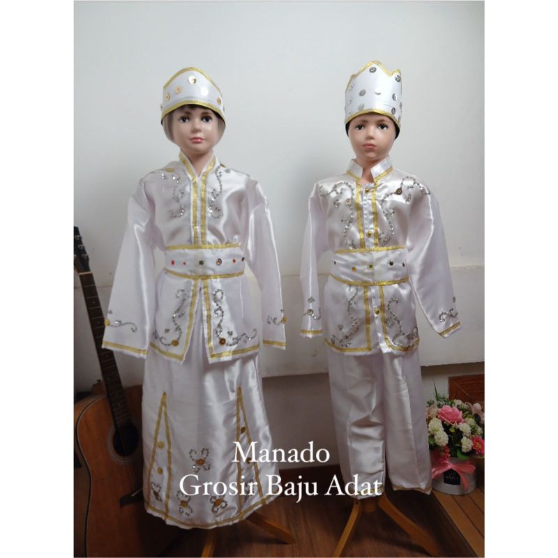 Jual BAJU ADAT MANADO ANAK | Shopee Indonesia