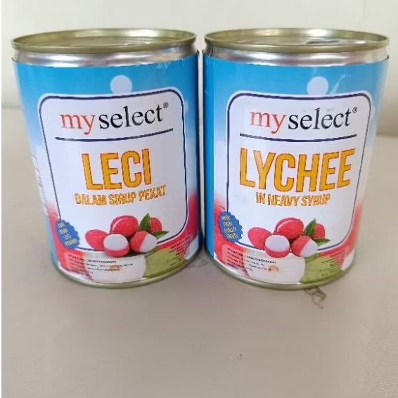 Jual MY SELECT LYCHEE IN HEAVY SYRUP / LYCHEE KALENG / LECI KALENG ...