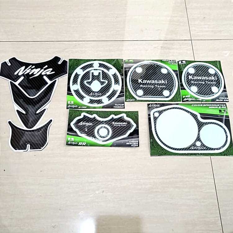 Jual stiker timbul emblem kawasaki ninja tankpad tutup tanki spido blok ...