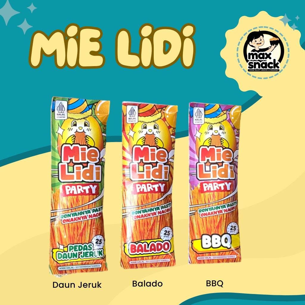Jual Mie Lidi Snack Viral | Mie Lidi | Daun Jeruk / BBQ / Sambalado ...