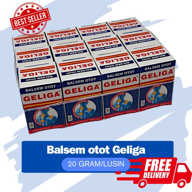 Jual 1 lusin Balsem Geliga 20 Gram | Shopee Indonesia