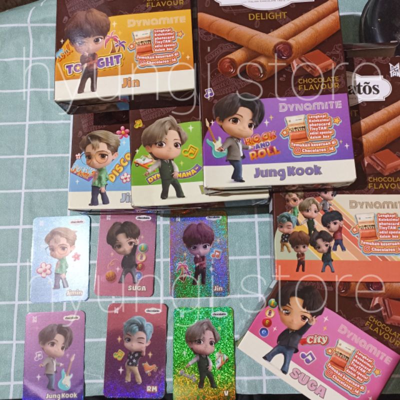 Jual (STOK TERAKHIR) READY SIAP KIRIM - TINYTAN CHOCOLATOS - BTS TINYTAN CHOCOLATOS DYNAMITE ...