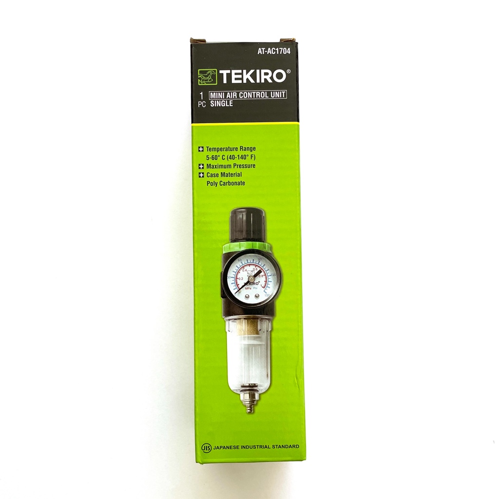 Jual Saringan Udara Satu Tabung Mini 1/4" Tekiro (Mini Air Control Unit ...