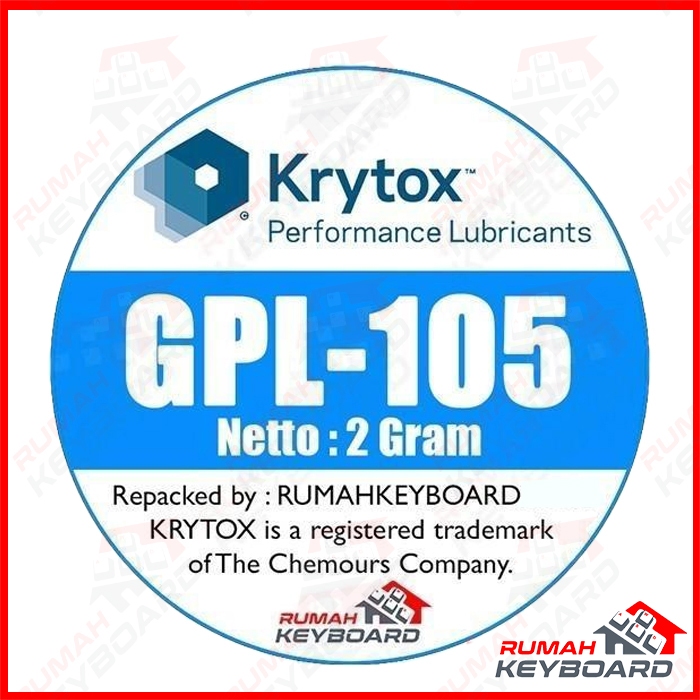 Jual KRYTOX - GPL 105 - Lube - GPL-105 - Stem - Spring - Oil Lube - 2 Gram | Shopee Indonesia