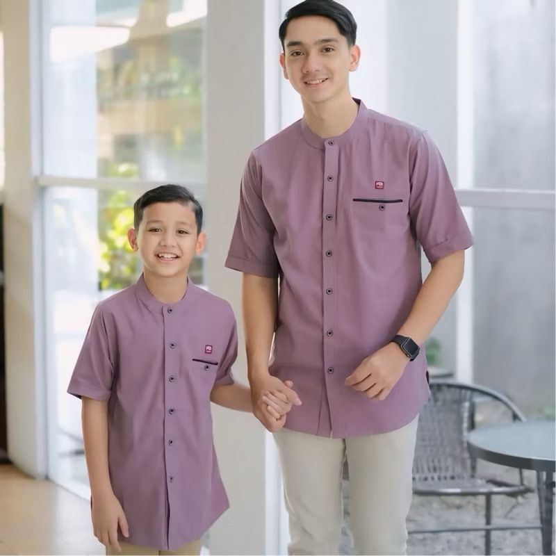 Jual KOKO COUPLE AYAH DAN ANAK MOTIF ZIDAN PREMIUM TERBARU 2024 ...