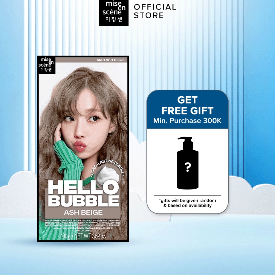 Jual Super Hits NEW mise en scene Hello Bubble Hair Color 224 Pewarna ...