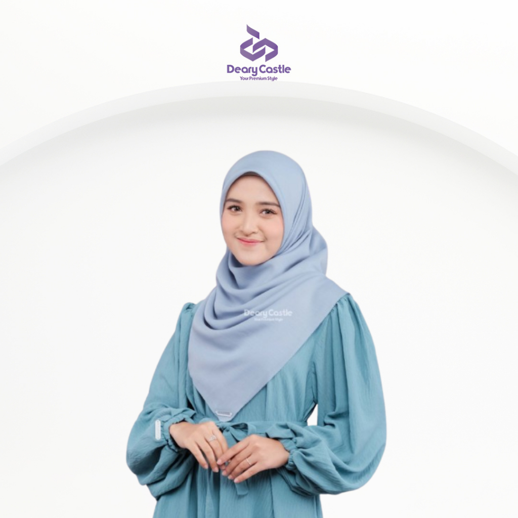 Jual DEARY CASTLE Amira Voal Segiempat Laser Cut Syar'i | Shopee Indonesia