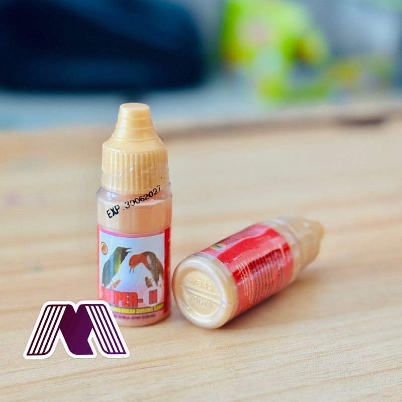 Jual SUPER - N Obat Burung Sakit Loyo Kulit Sesak Serak Infeksi Diare ...