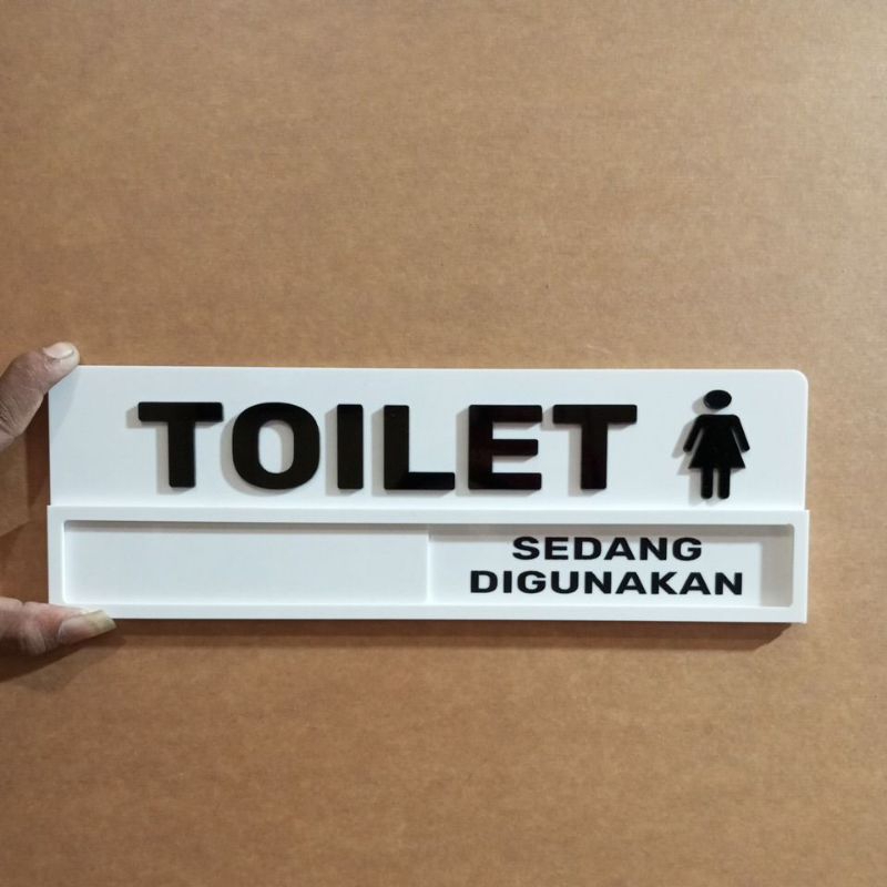 Jual TOILET / TOILET PRIA TOILET WANITA Slending Ralling Sign In ...