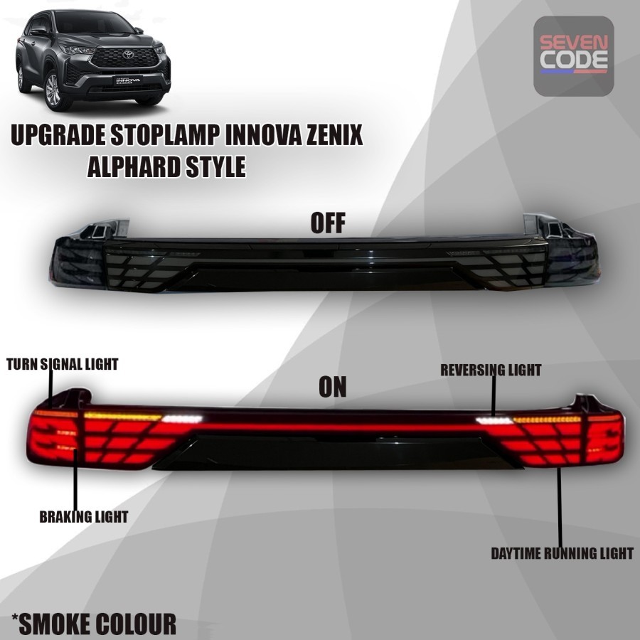 Jual LAMPU STOP INNOVA ZENIX MODEL ALPHARD - STOPLAMP INNOVA ZENIX ...