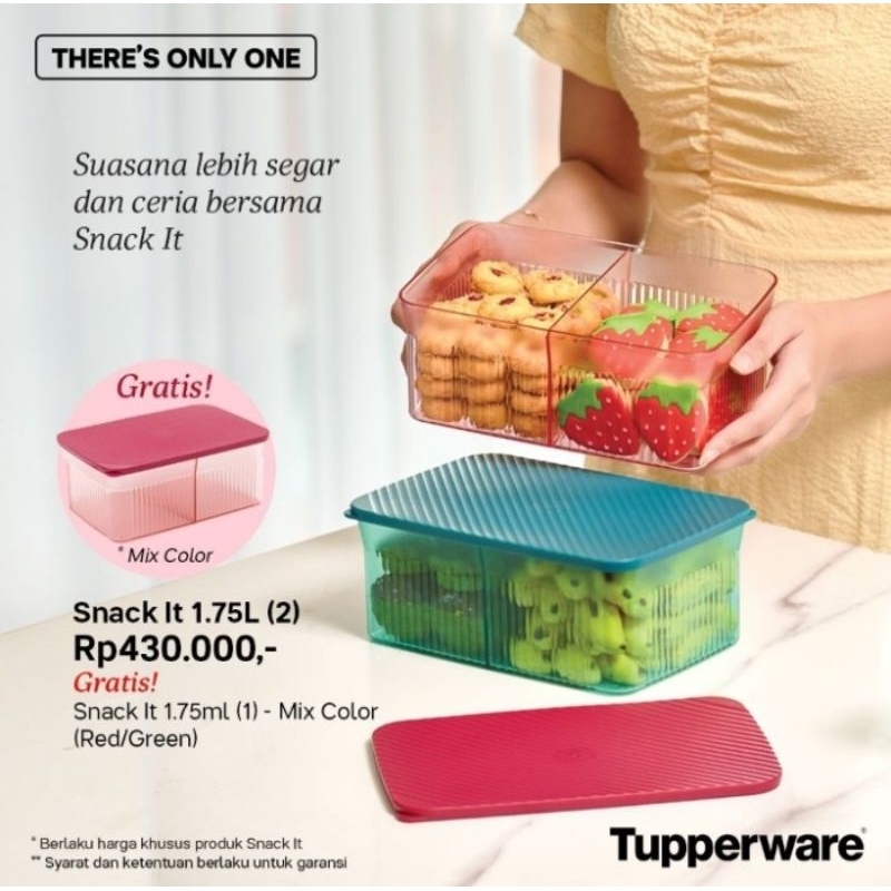 Jual Snack it Tupperware | Shopee Indonesia