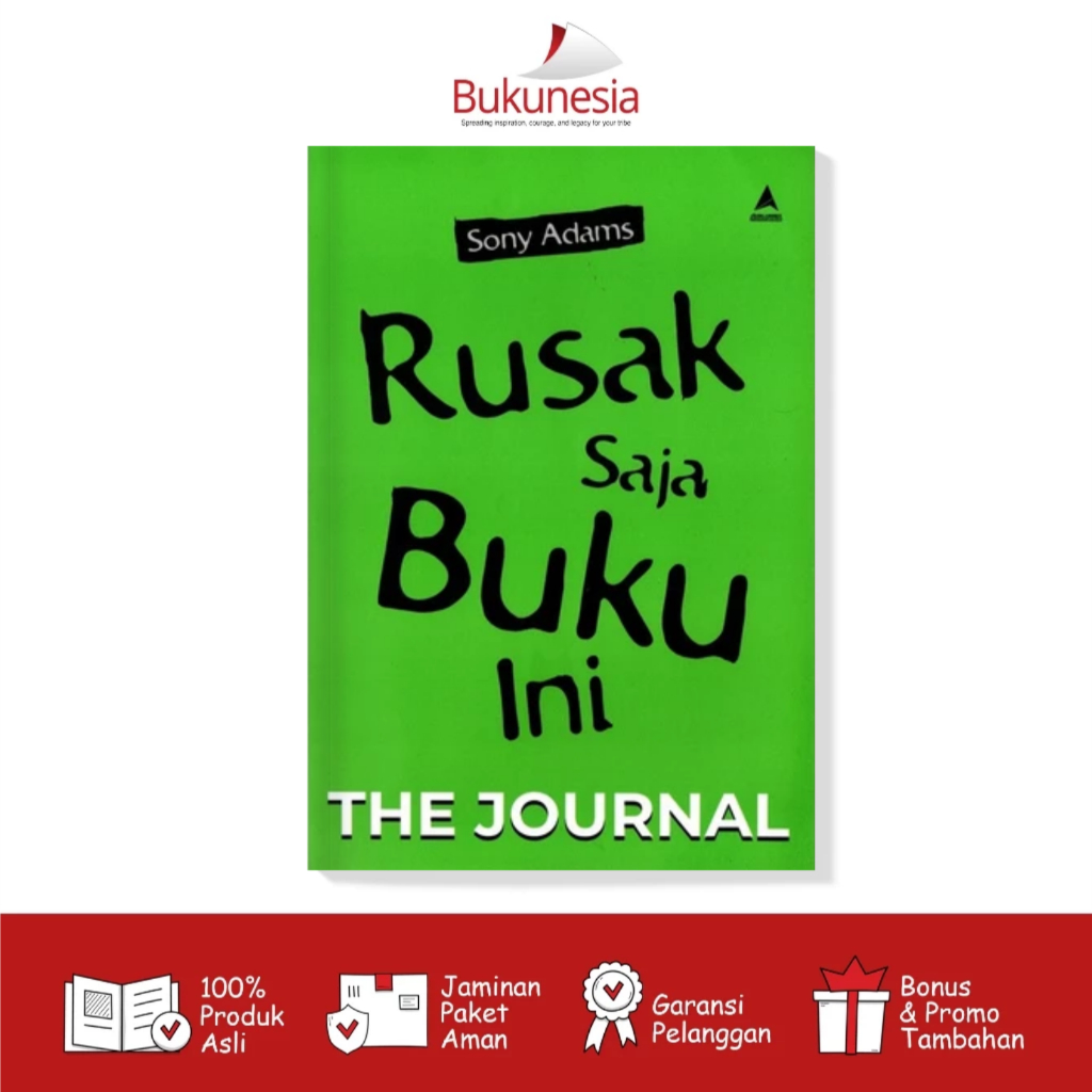 Jual Buku Self Healing - Rusak Saja Buku Ini : The Journal (Psikologi ... Jual Buku Self Healing - Rusak Saja Buku Ini : The Journal (Psikologi ...