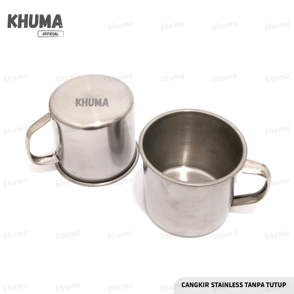Jual Mug / Gelas / Cangkir Kopi Stainless 7 cm | Shopee Indonesia