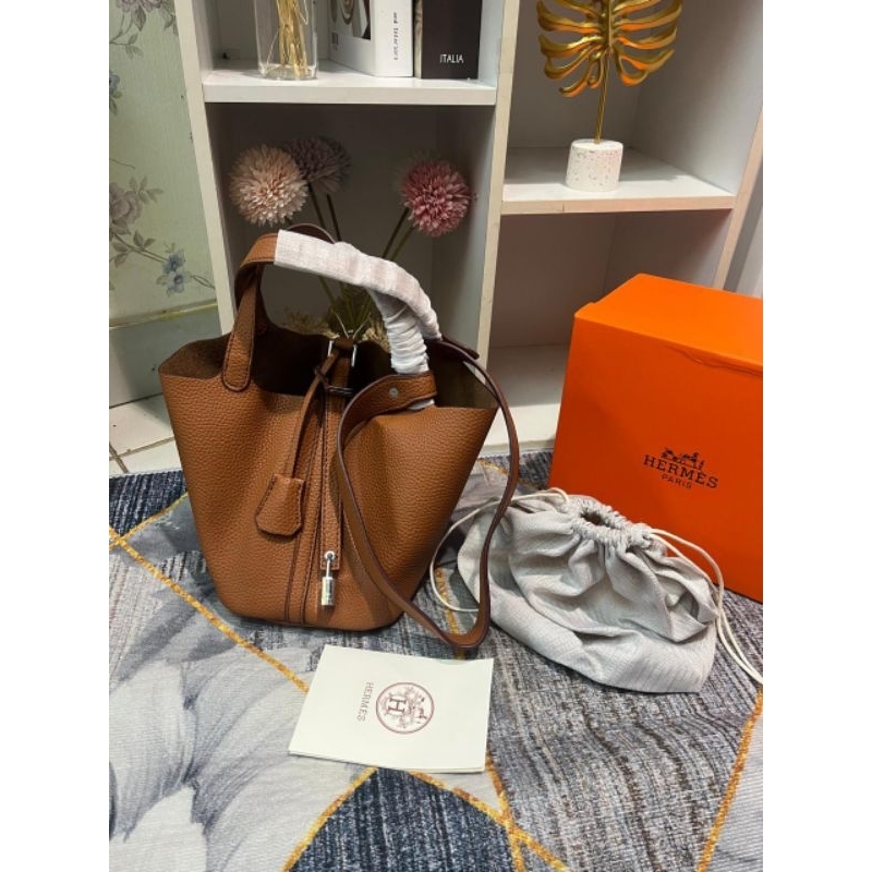 Jual TAS HANDBAG PICOTIN FREE BOX || TAS IMPORT BRANDED PREMIUM QUALITY ...