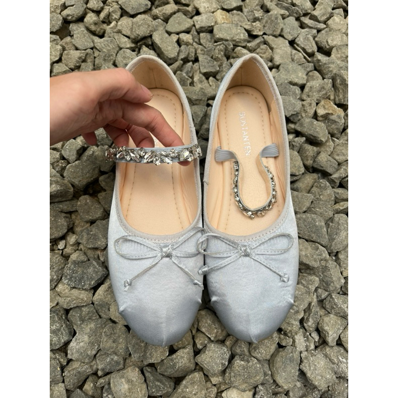Jual PRELOVED Flat Shoes Bostanten Ballerina Sepatu | Shopee Indonesia