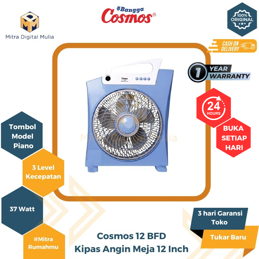 Jual Cosmos 12 BFD Kipas Angin Meja 12 Inch | Shopee Indonesia