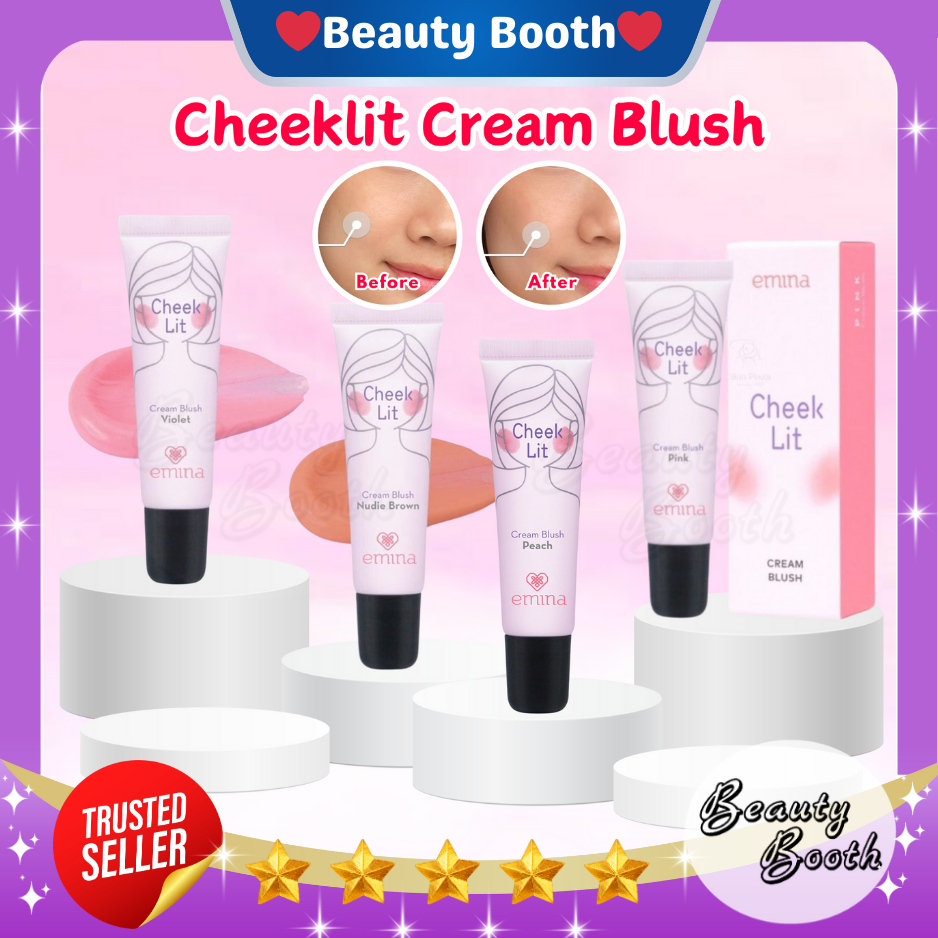 Jual EMINA Cheeklit Cream Blush 10ml - Beauty Booth Beautybooth ...