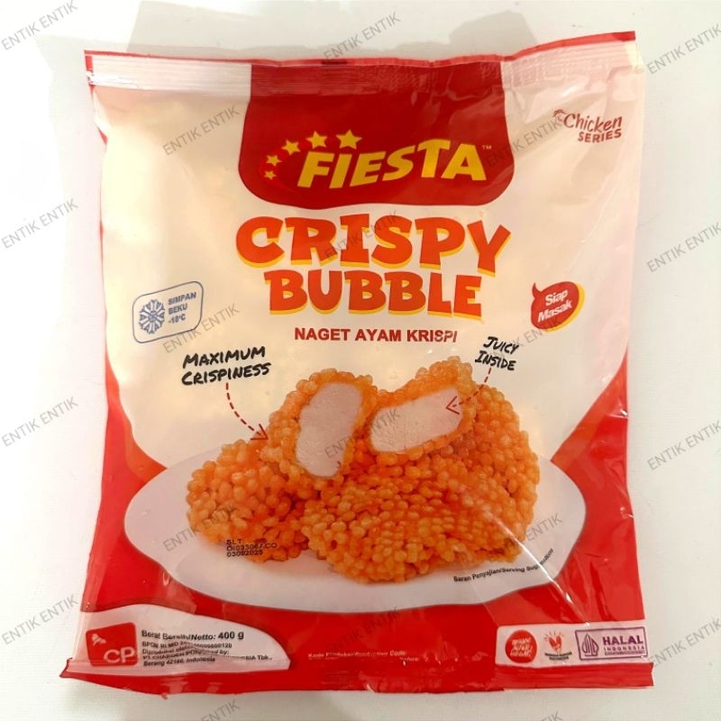 Jual Fiesta Crispy Bubble Nugget 400gr [ Kemasan Terbaru ] | Shopee ...