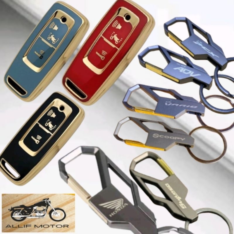 Jual Gantungan Kunci Honda / Cover remot PCX/ADV/Vario160,Scoopy/Beat ...