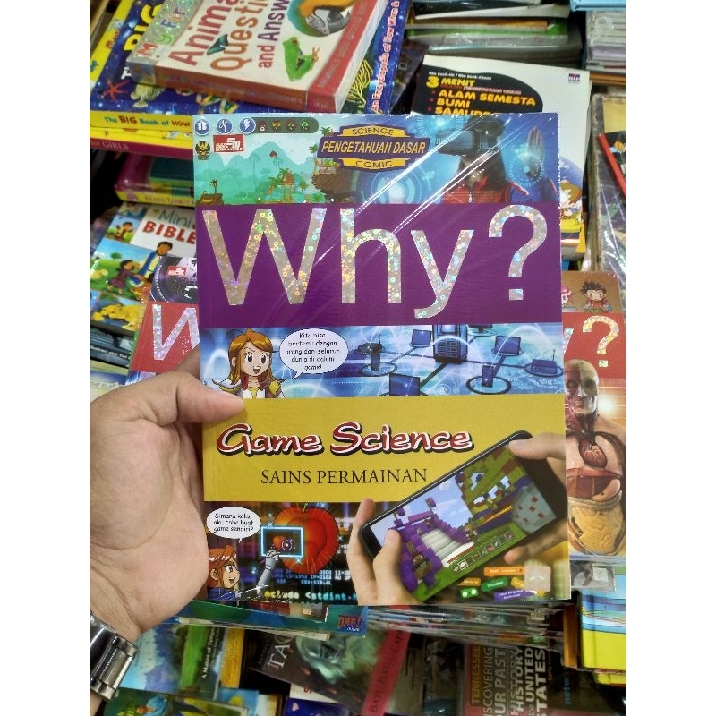 Jual buku komik why game science permainan sains original | Shopee ...