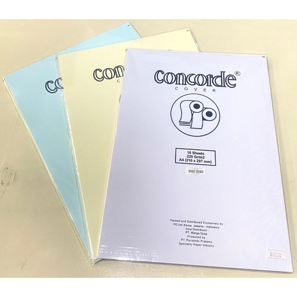 Jual Concorde Kertas 220 (10 Sheets) | Shopee Indonesia