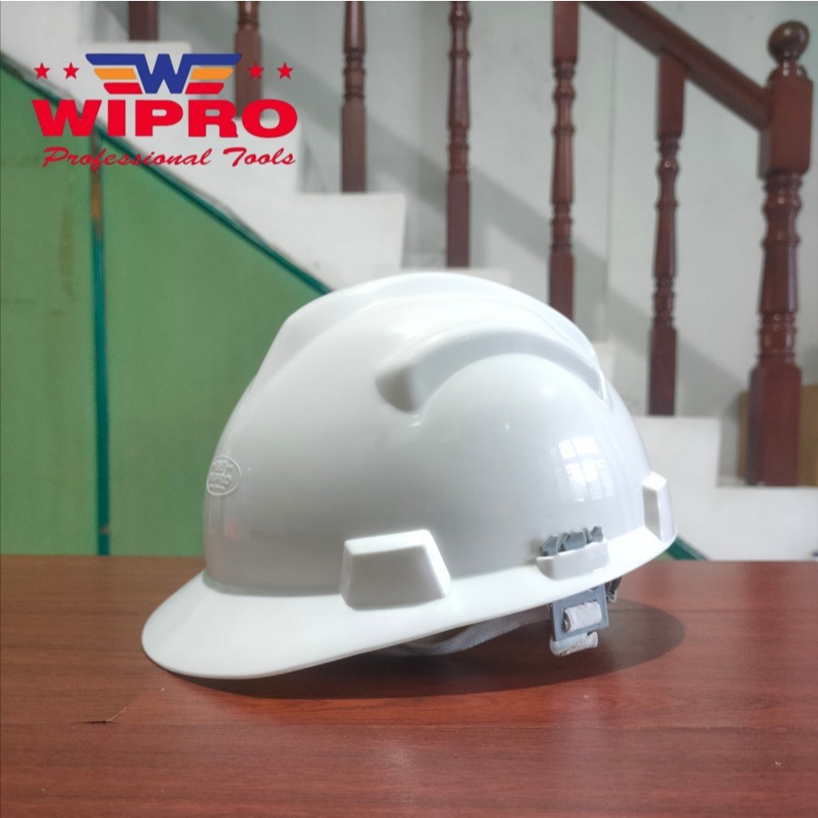 Jual Helm Safety Proyek Model MSA Merk Wipro Putih Wipro Helm Proyek ...