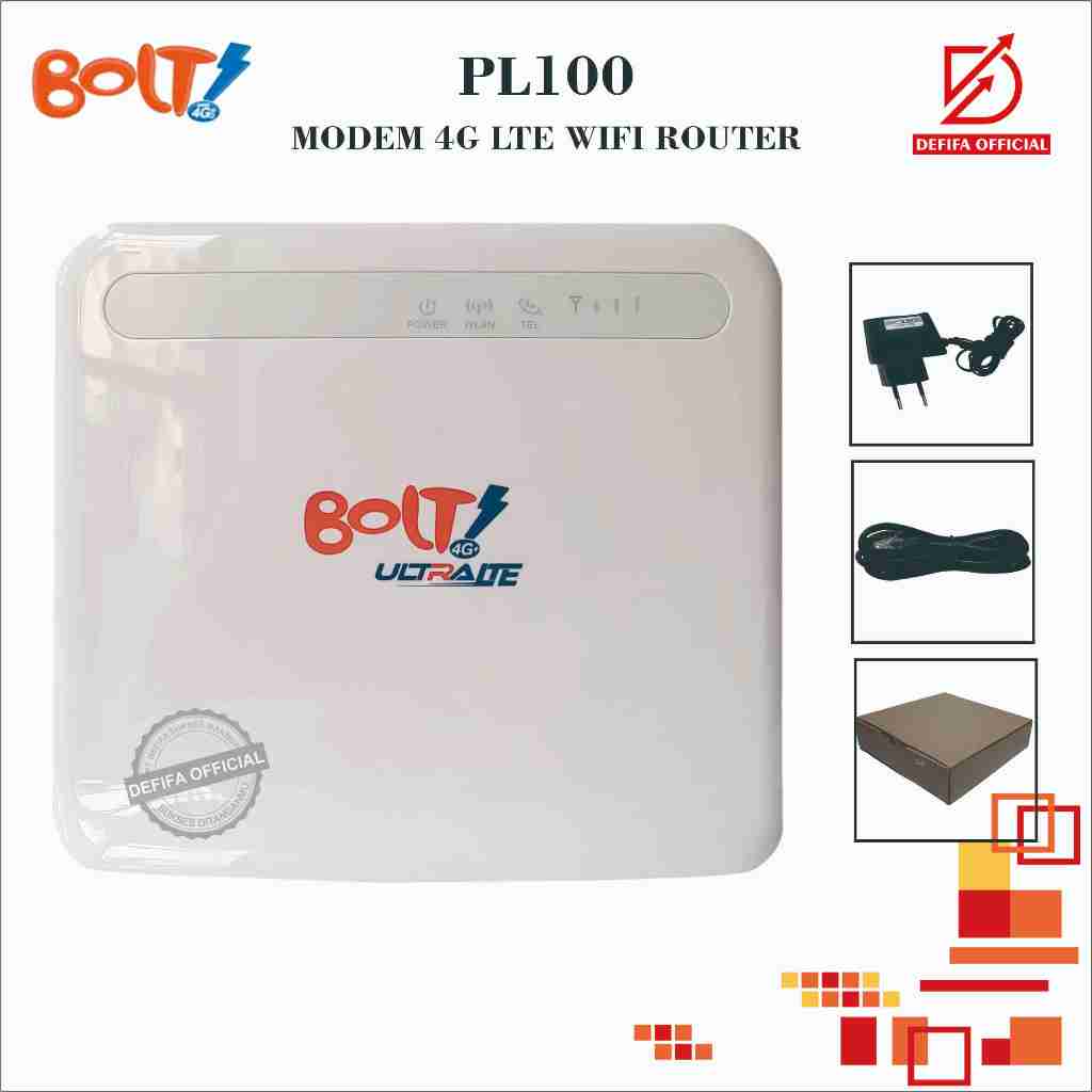 Jual Modem Router Wireless Wifi BOLT PL100 4G Dual Band 2.4G 5G Gigabit ...