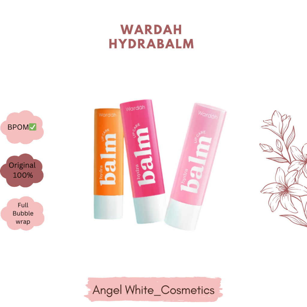 Jual WARDAH HYDRABALM LIP CARE LIP BALM | Shopee Indonesia