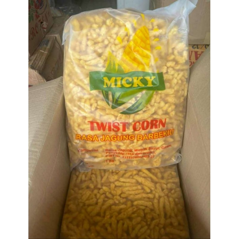 Jual Twist Corn Mickey 1 dus isi 2kg | Shopee Indonesia