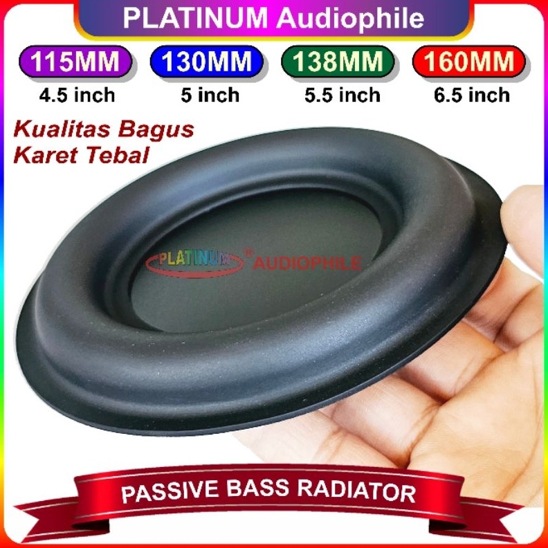 Jual Passive Bass Radiator 5 Inch 65 Inch 13mm 16mm Pasif Radiator ...