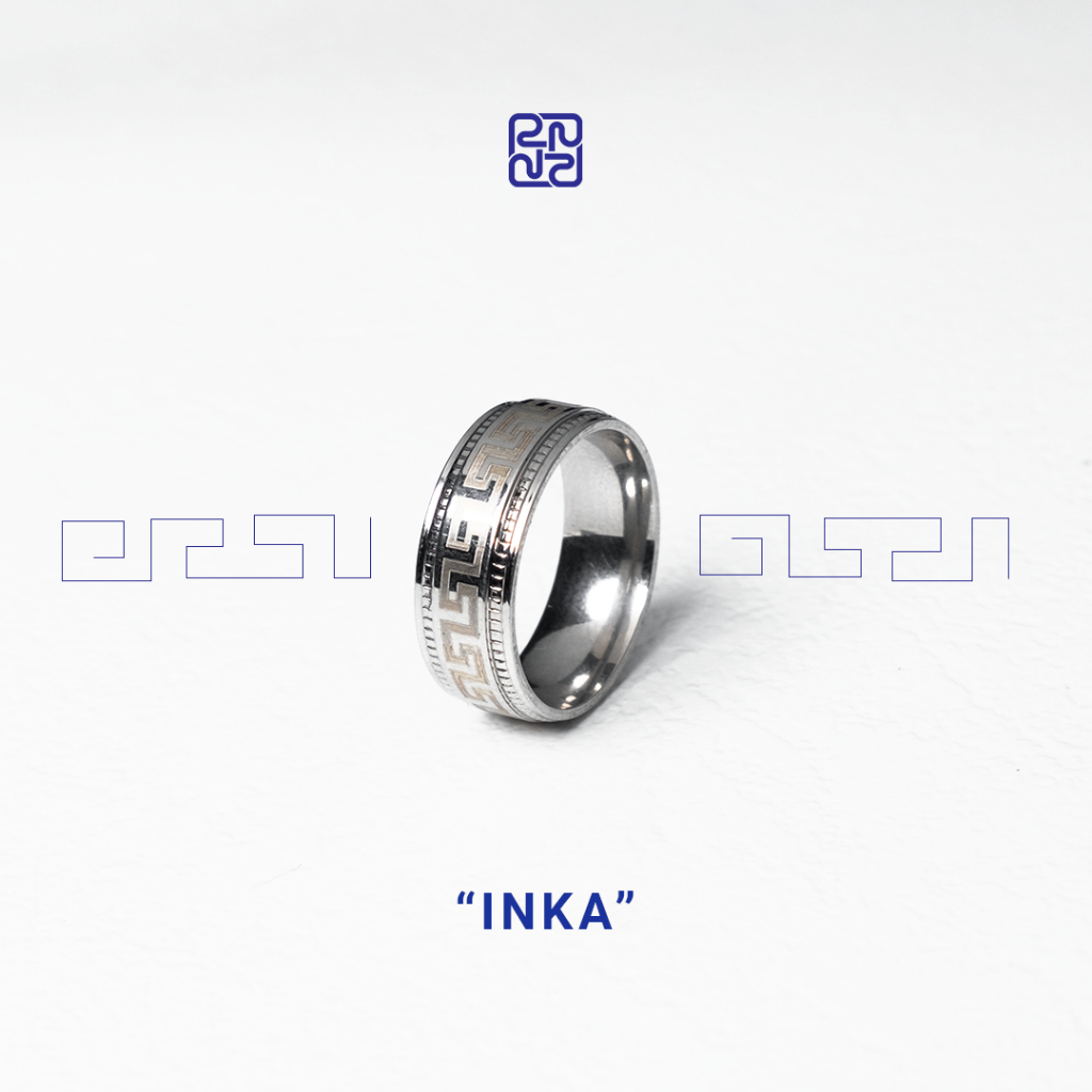 Jual Racabel Inka Ring - Cincin Pria Wanita Titanium Anti Karat ...