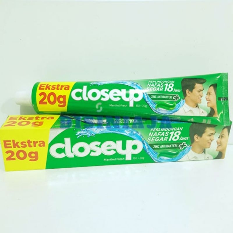 Jual Close Up Pasta Gigi Dewasa 160gr + 20gr | Shopee Indonesia