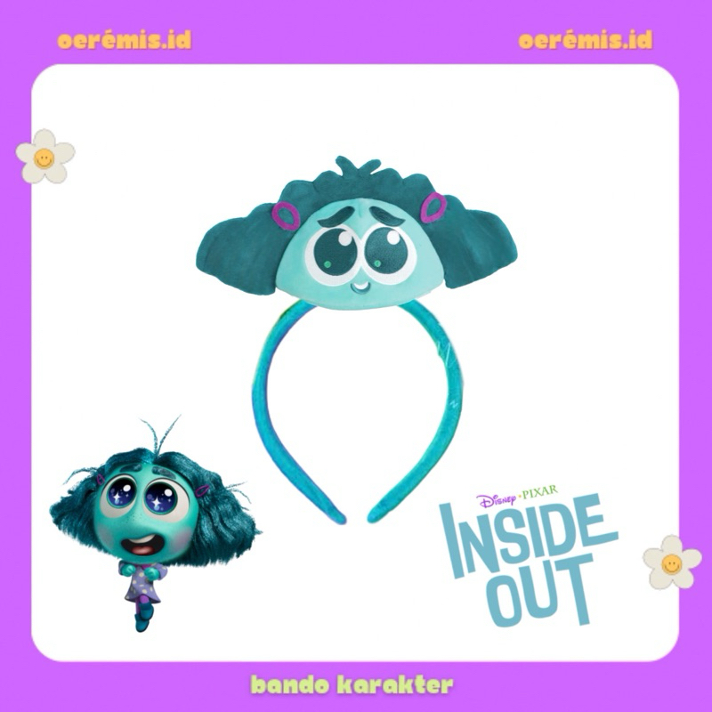 Jual BANDO KARAKTER COSPLAY INSIDE OUT 2 ENVY / BANDO KARAKTER ENVY ...