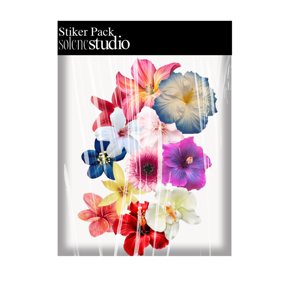 Jual floral sticker pack | Shopee Indonesia