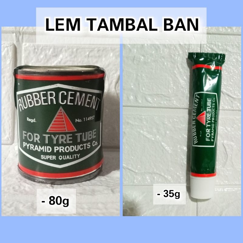 Jual Lem Tambal Ban Rubber Cerment Lem Cacing Tubeless Karet Tip Top ...